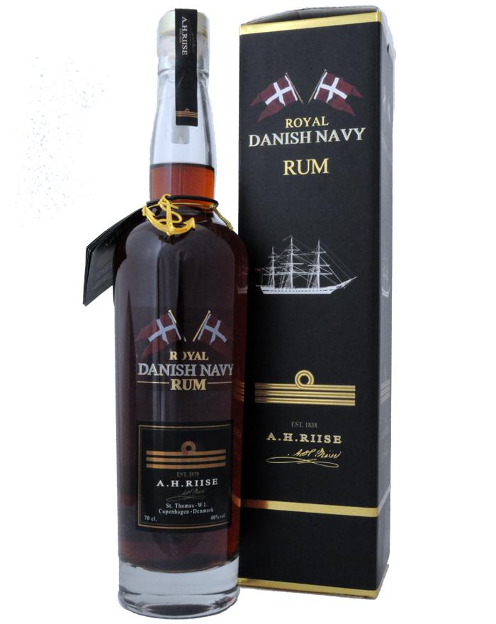 A.H. Riise Royal Danish Navy Strength Saint Thomas Rum