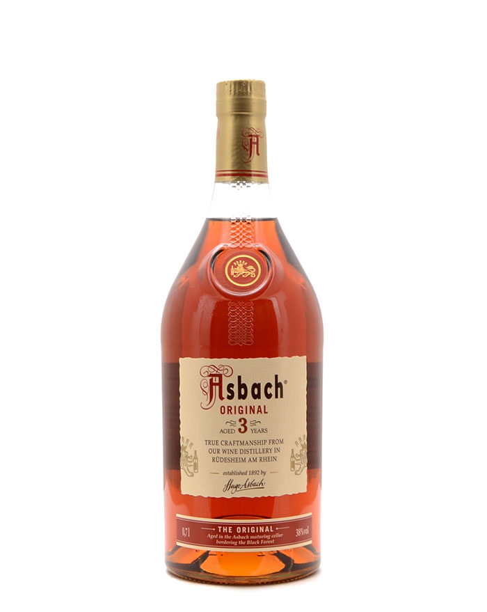 Try the delicious Asbach 3 years old Brandy Germany 38