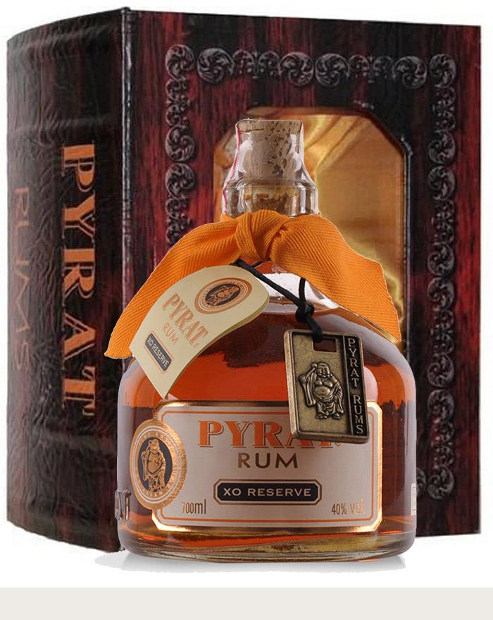 Pyrat Rum XO reserve Caribbean rom op til 15 år 40%